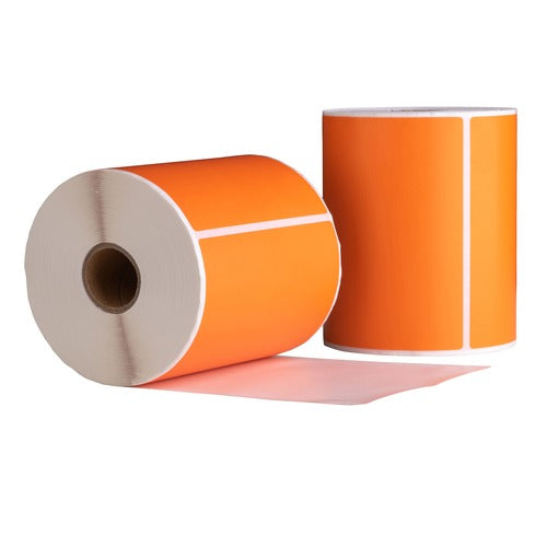 Dymo 4XL Labels Oranje Compatible | 104x159 mm | 220 labels p/rol ...