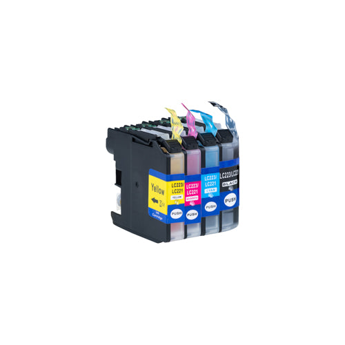 Brother LC-12E CMYK compatible inktcartridge voordeelbundel ...